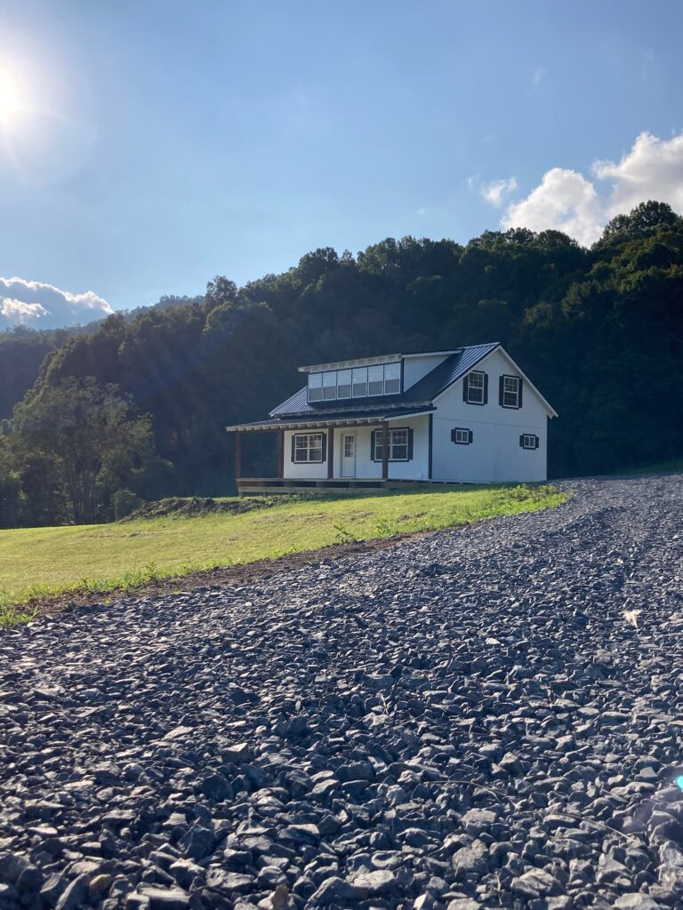 2 Story Double Wide A-Frame Cabin - Lakeside Cabins
